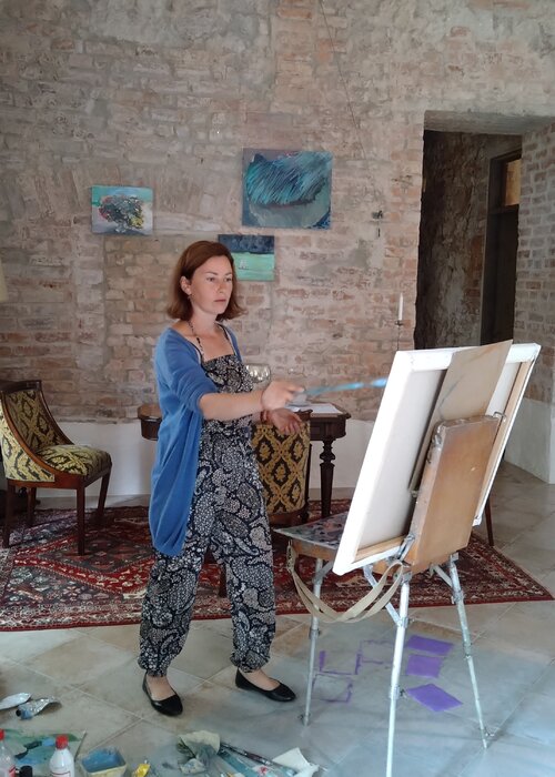 Daiga Kruze: zeitgenössische (Lettland) Malerin – Balthasart