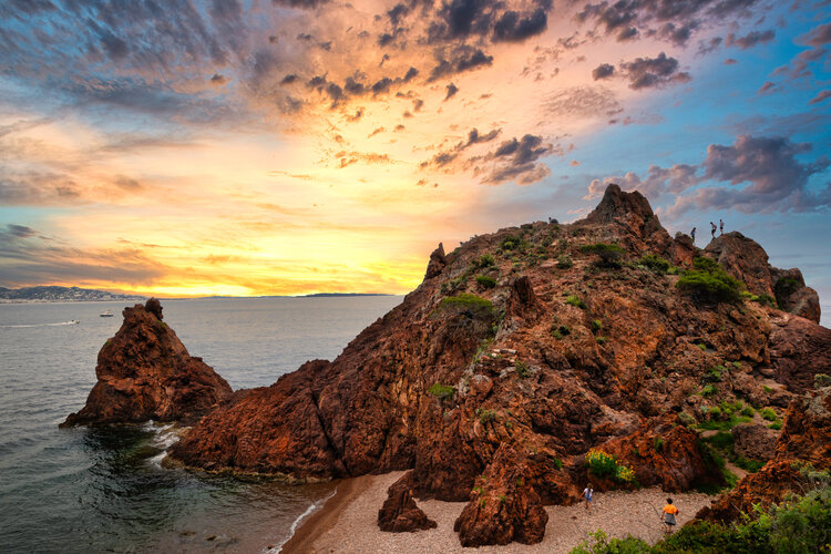 la pointe de l'aiguille sur la route de la corniche d'or by jean-Marc payet (2022) : Photography ...