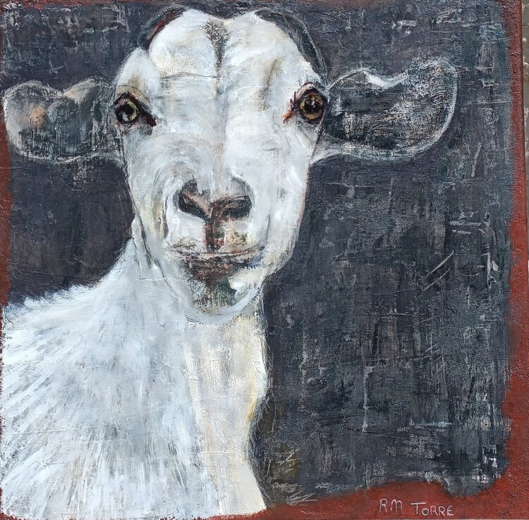 Biquette von Rose-Marie TORRE PROST (2023) : Gemälde Acryl, Pigmente ...