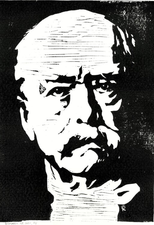 Bismarck, Otto von von Christian Reimann (2021) : Druck Hochdruck auf ...
