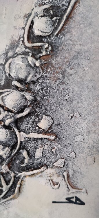 Sun reset von Sylvie Berton (2021) : Gemälde Acryl auf Holz - balthasart