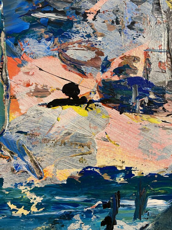 o. T. by Karl Heinz Heinrichs (2019) : Work on paper Acrylic on Paper ...